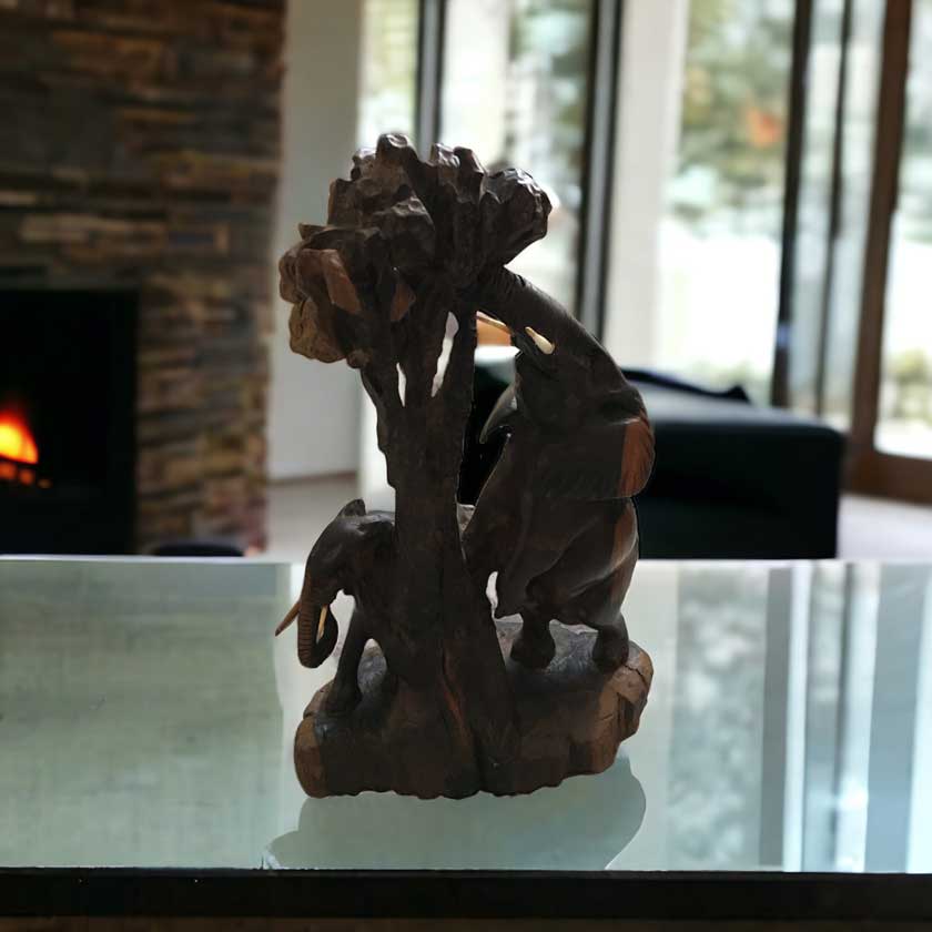 Artistic Heritage of Africa | Large Vintage African Hand Carved Wooden ...