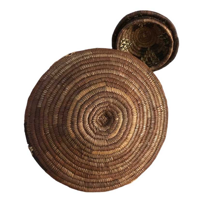 Mid-20th Century Zulu Ukhamba Basket With Lid | Historical Artistry and ...