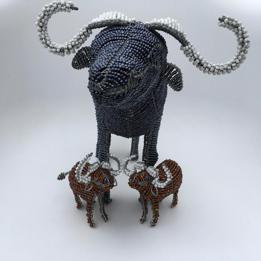 Buffalo Wired and Beads - African Craft – Dilwana